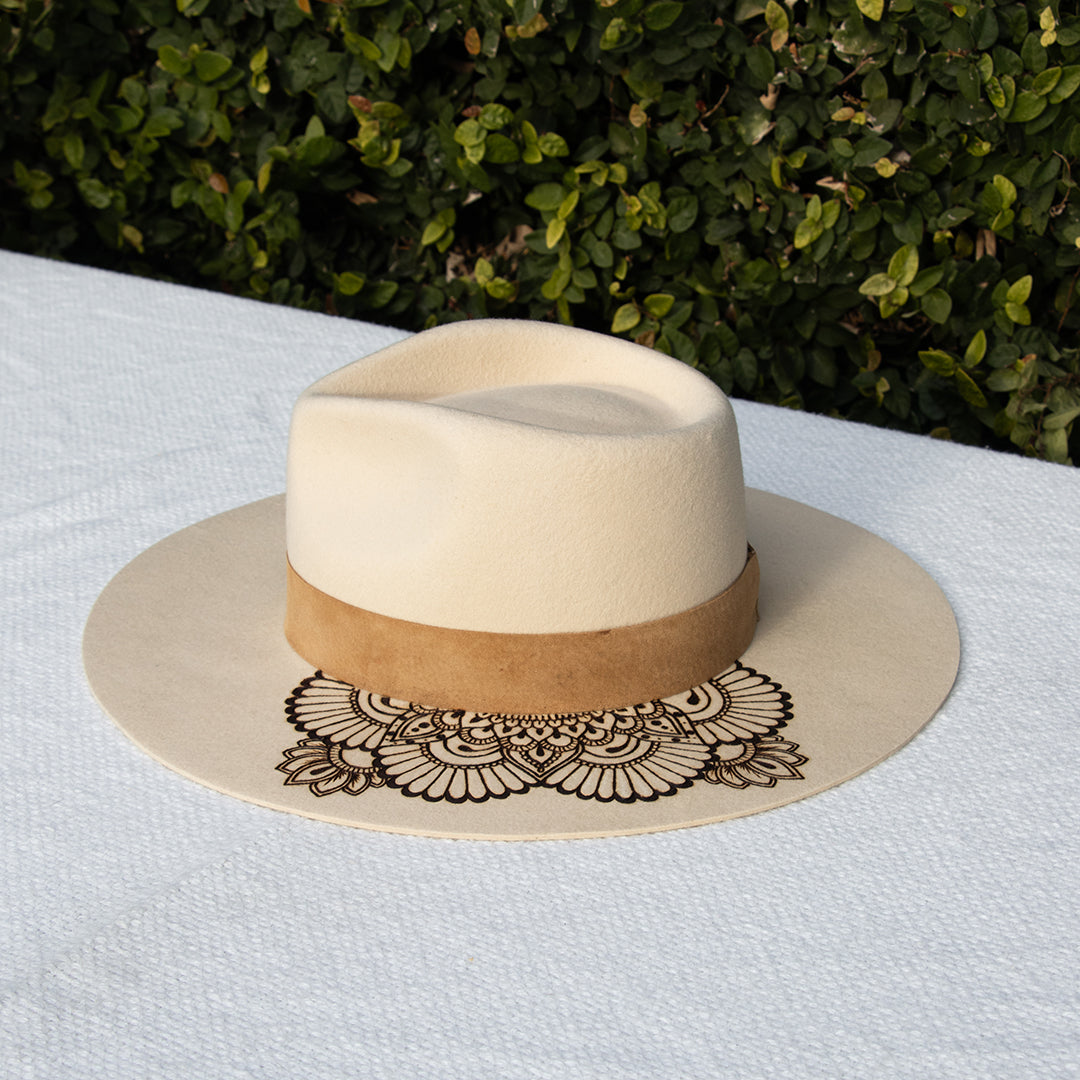 Milla Ivory Hat Small Madams Handmade